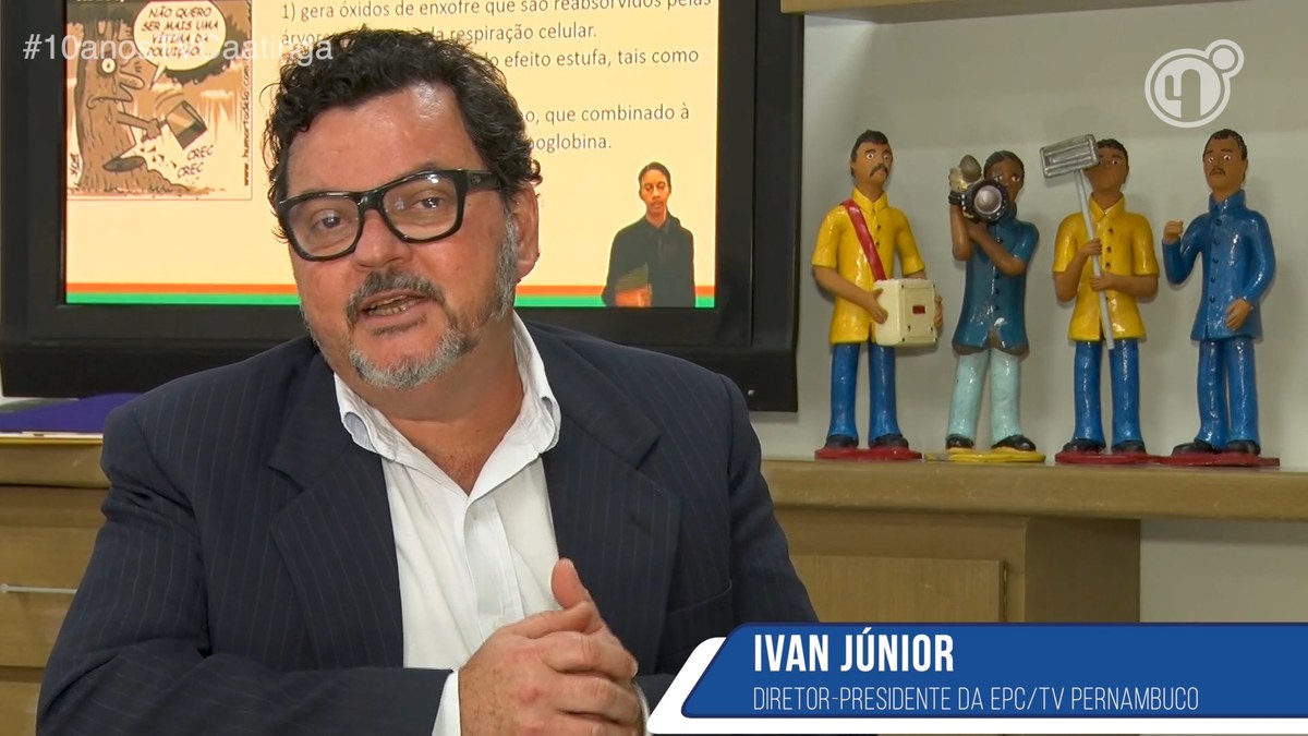#10anosTVCaatinga – Dir.-pres. da Empresa Pernambuco de comunicação ...